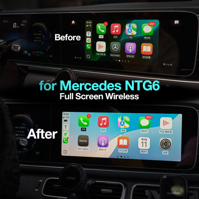 [CarPlay & Android Auto]SCB-NTG6.0 for Mercedes NTG6 MBUX | INDIWORK